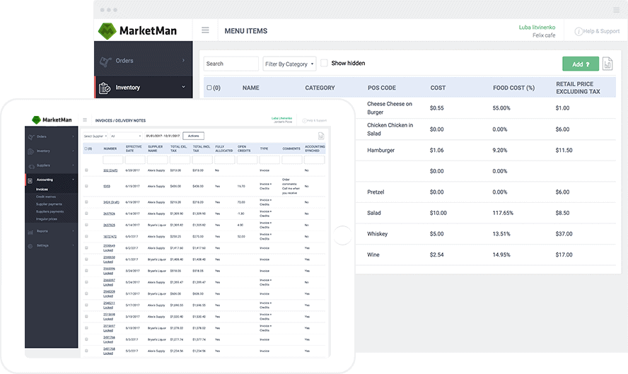 Restaurant Inventory Management Software | Meal Ticket